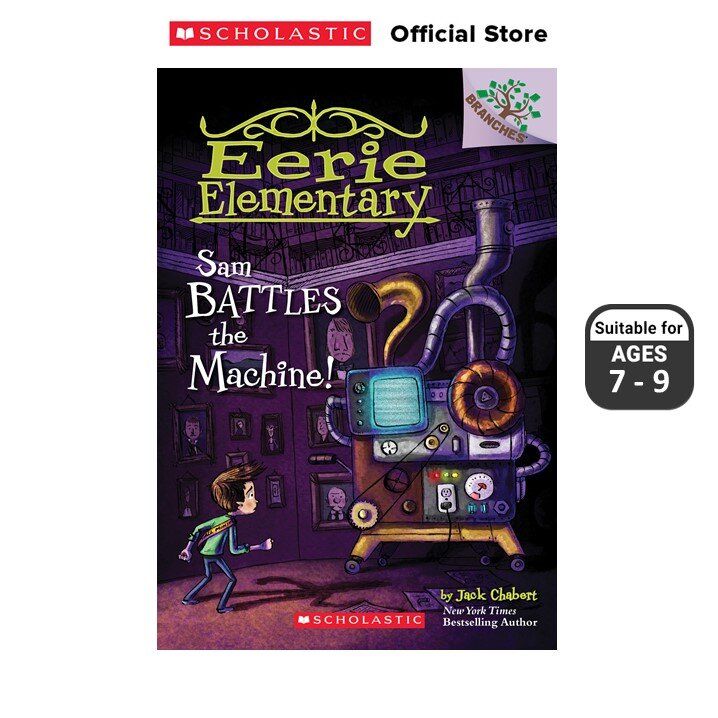SCHOLASTIC | 小學英語讀物 EE-EERIE ELEMENTARY #6: SAM BATTLES THE MACHINE ...
