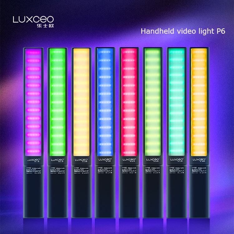 一優生活 | Luxceo P6 RGB 攝影補光燈帶可充電鋰離子電池 - 香港行貨 | HKTVmall 香港最大網購平台