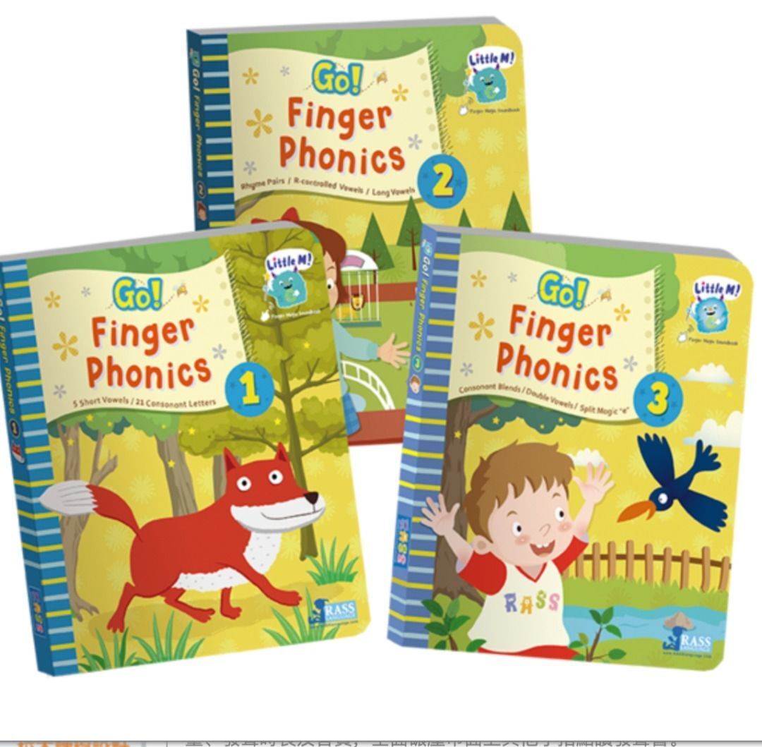 RASS Language | Go! Finger Phonics Level 1 +2 + 3 | HKTVmall 香港最大網購平台