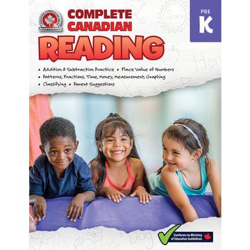 CANADIAN CURRICULUM PRESS | Complete Canadian Reading Workbook (Pre ...