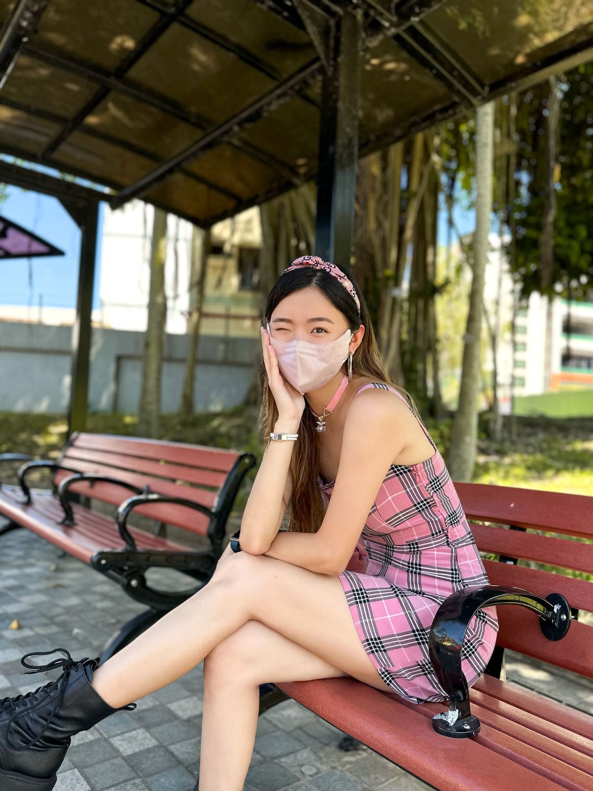 肯納絲 | Canuxi Sunny 2色 3D摺疉防曬成人口罩 ASTM Level 3 (獨立包裝) - 玫瑰粉及杏仁色 ...