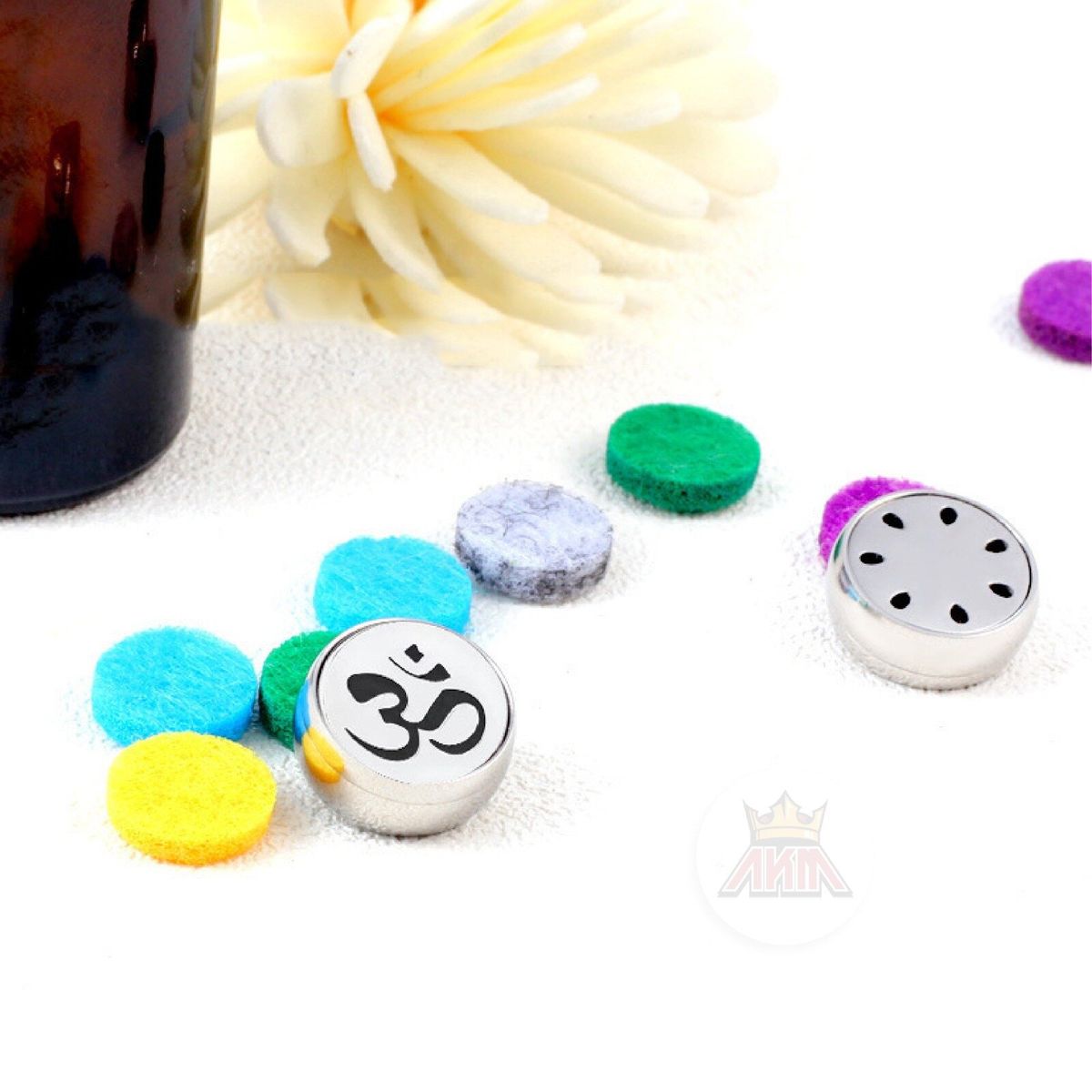 AKM | Multifunctional mask aromatherapy buckle 15MM * with 6 diffuser ...