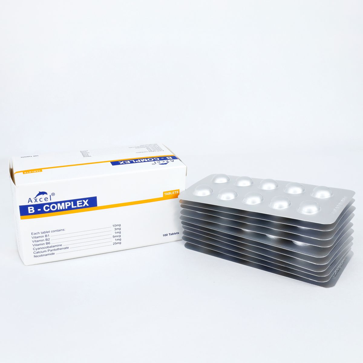 AXCEL | Axcel B-Complex 維他命B雜100粒 | HKTVmall 香港最大網購平台