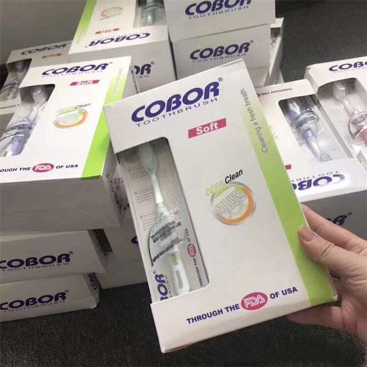 Jinwell | 【12支家庭裝】cobor牙刷超細軟毛護齦成人牙刷 | HKTVmall 香港最大網購平台