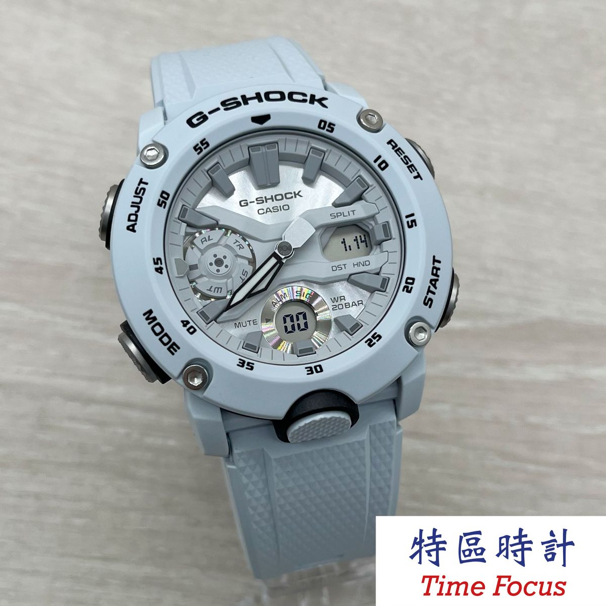 CASIO | G-Shock 200米防水運動錶 GA-2000S-7A | HKTVmall 香港最大網購平台