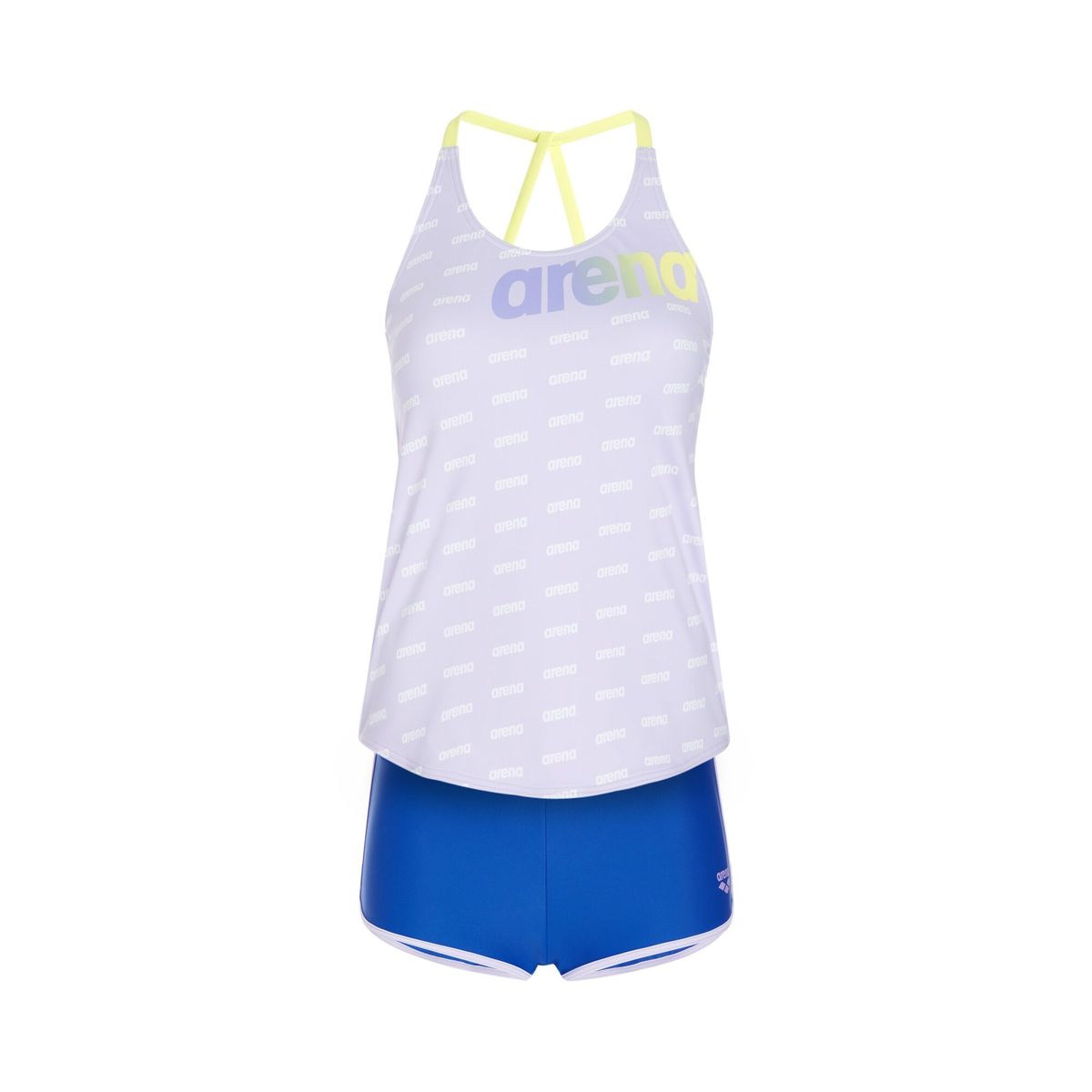 Arena | 女士泳衣 PASTEL POP TANKINI 短褲兩件套裝 | 顏色 : 淺紫色 | 尺碼 : 28 | HKTVmall ...