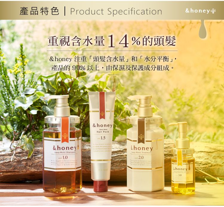 VICREA | &honey 蜂蜜亮澤修護 髮油 3.0 - ( 平行進口 ) ( 4589546890796 ) | HKTVmall ...
