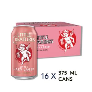 LITTLE CREATURES | [Full Case] Little Hazy Lager - 375ml x 16 Cans ...
