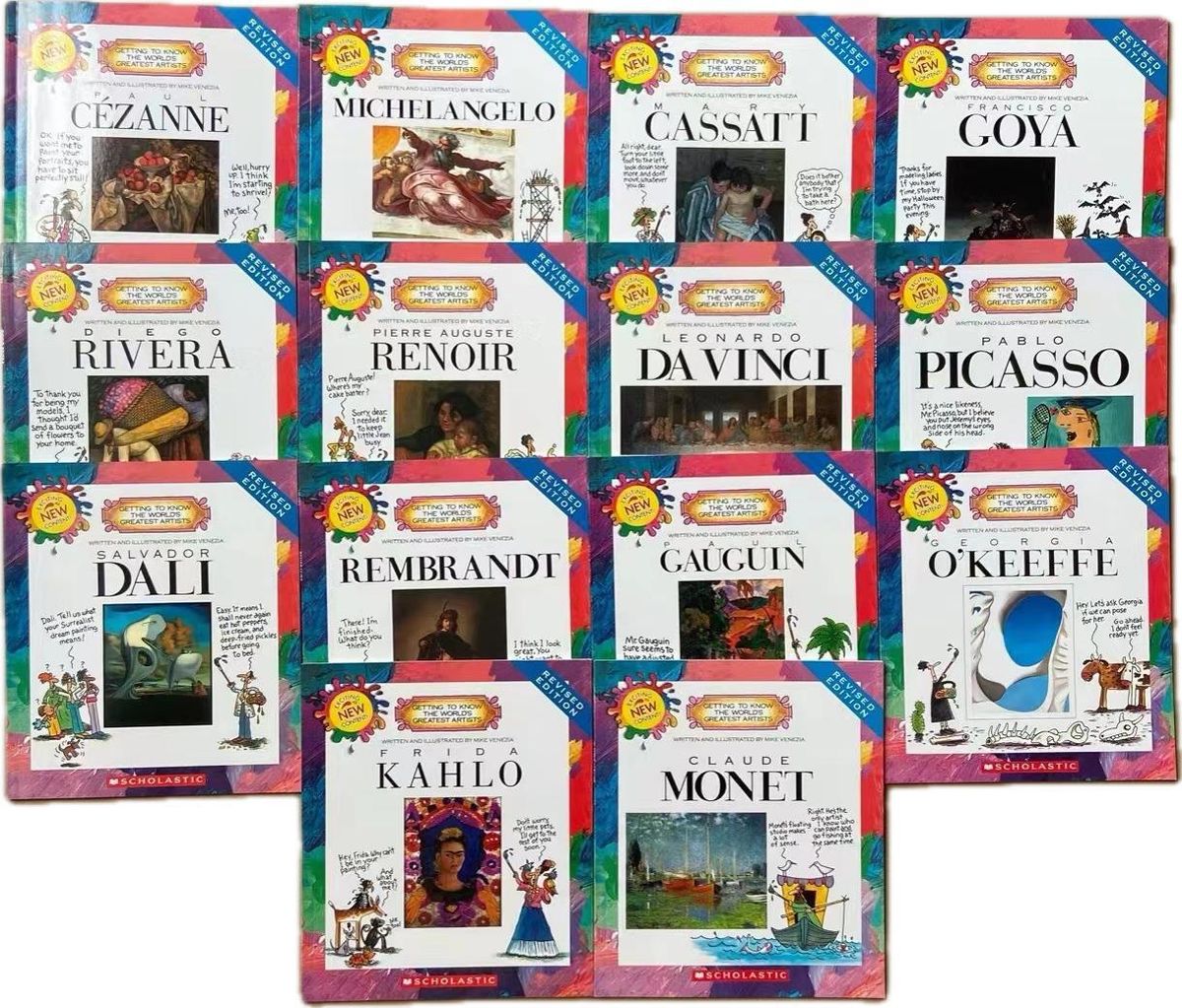 SCHOLASTIC | Getting to Know the World's Greatest Artists|平行進口 ...