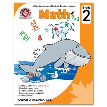 CANADIAN CURRICULUM PRESS | Math Workbook (Grade 2) | HKTVmall 香港最大網購平台