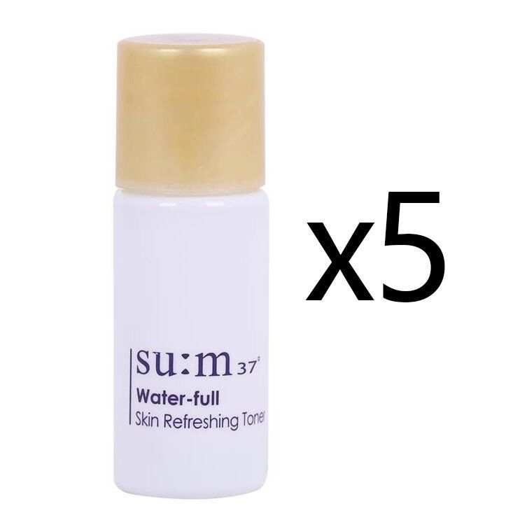 su:m37˚ | 呼吸 驚喜水分水 5ml x 5 水漾補濕輕柔爽膚水 | HKTVmall 香港最大網購平台