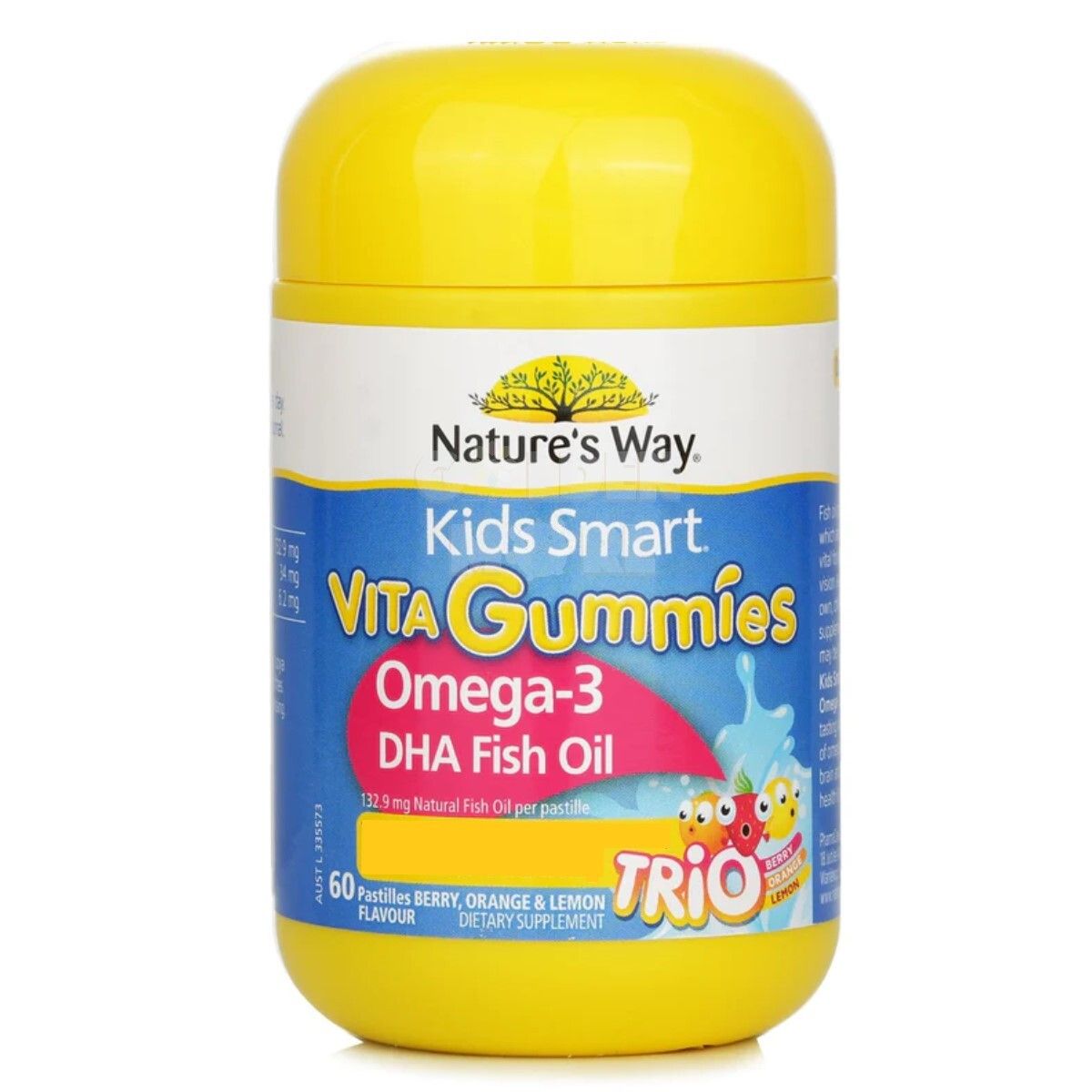 Nature's Way | Kids Smart Vita Gummies Omega-3 DHA Fish Oil 60 ...