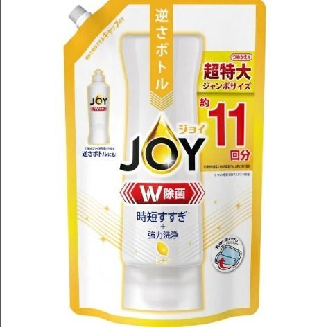 JOY | JOY W除菌洗潔精檸檬味超大號補充裝1425ml | HKTVmall 香港最大網購平台