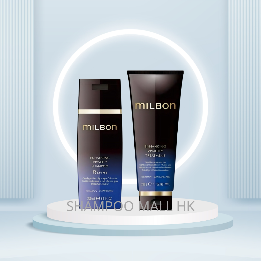 Milbon | Enhancing Vivacity REFINE Shampoo 200ml +Treatment 200g | HKTVmall The Largest HK ...