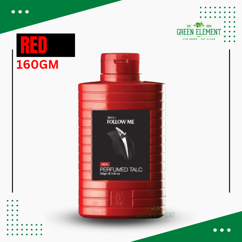 FOLLOW ME | Men Perfumed Talcum 男士香水爽身粉 160g (紅色) (平行進口) | HKTVmall 香港最大網購平台