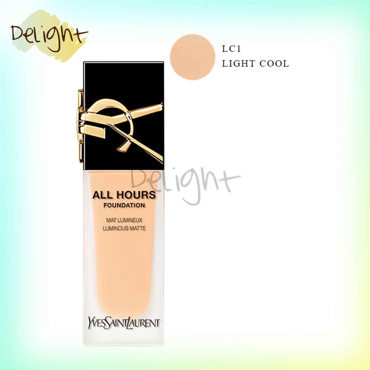Yves Saint Laurent (YSL) | All Hours Foundation Full Cover Luminous Matte All Day Long Wear ...