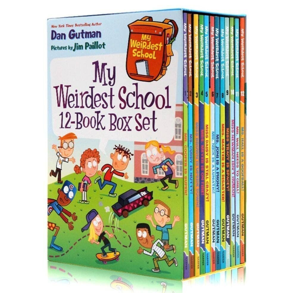 HarperCollins Publishers | 【 必讀搞笑校園故事 】My Weirdest School 12 Books ｜英文 ...
