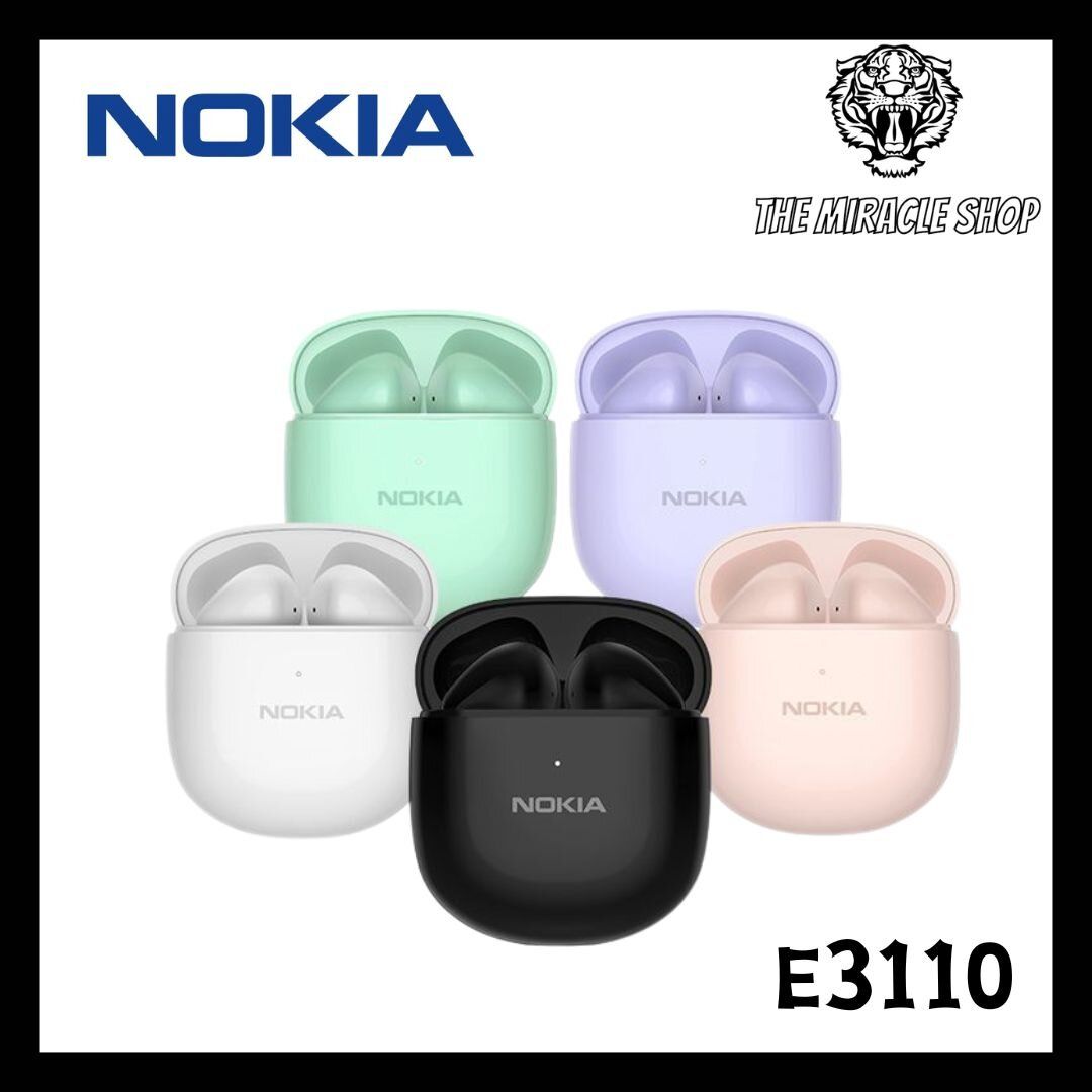 NOKIA | E3110 藍芽5.1真無線耳機 5色選擇 | 顏色 : 黑色 | HKTVmall 香港最大網購平台