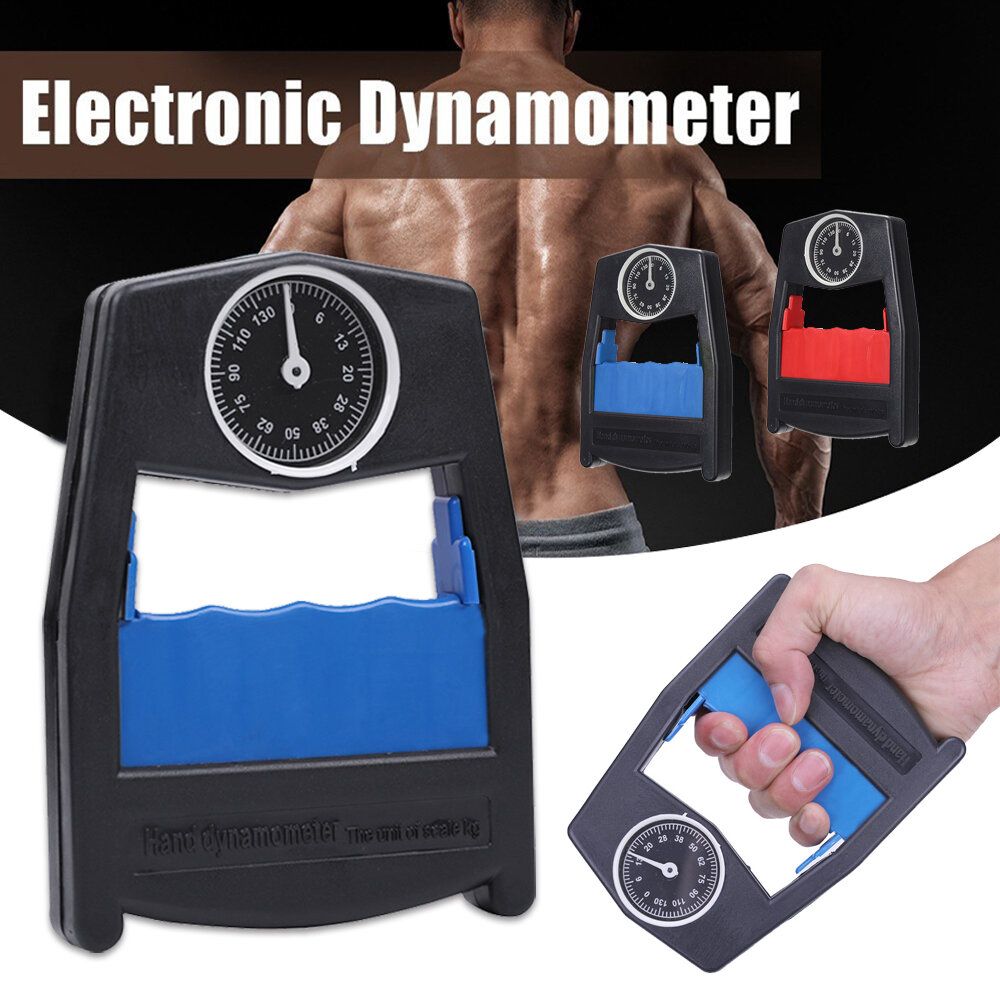 Tuenmall | Red Hand Dynamometer Grip Power Strength Meter 130Kg/286Lbs ...