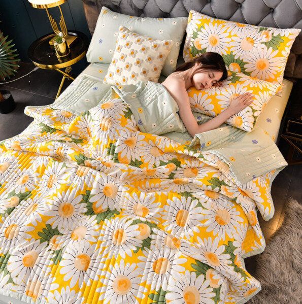 全城熱賣 | 小清新水洗夏涼被(笑臉)【200x230cm】 | HKTVmall 香港最大網購平台