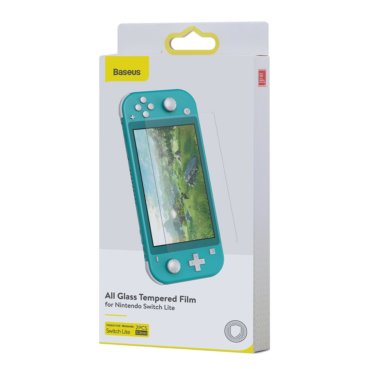 倍思 | 倍思 0.3mm全玻璃鋼化膜（兩片裝）For 任天堂Switch Lite 透明 | HKTVmall 香港最大網購平台