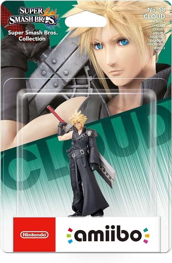 任天堂 | Switch Amiibo Figure~ Final Fantasy VII FF7 太空戰士7: CLOUD Player 2 | HKTVmall 香港最大網購平台