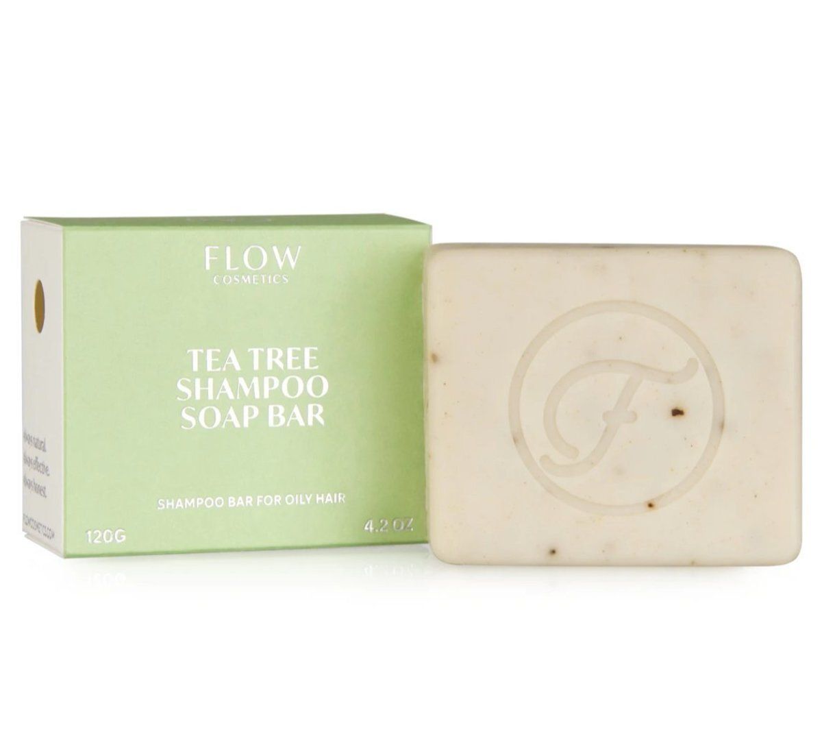 FLOW COSMETICS | 茶樹清爽抗菌洗髮皂 (深層清潔髮囊, 平衡油脂分泌, 天然手工皂, 洗頭皂) | HKTVmall 香港最大網購平台