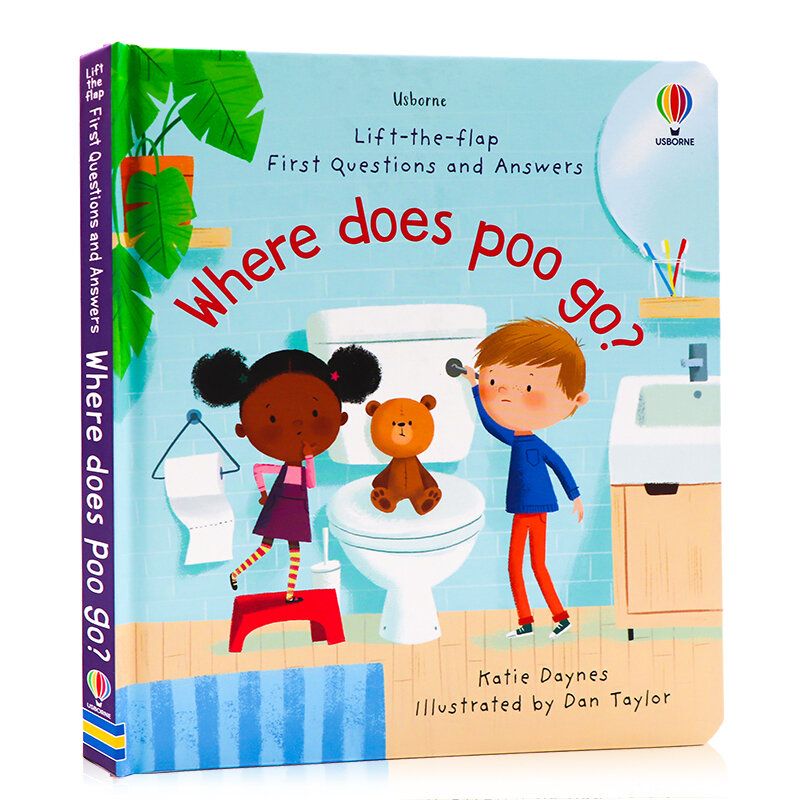 USBORNE | First Questions and Answers: Where Does Poo Go? 便便去哪裡了? 啟蒙問答 ...