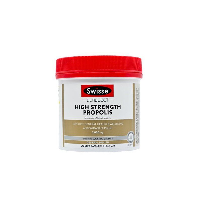 Swisse | Ultiboost 高濃度蜂膠膠囊 - 210粒(平行進口) | HKTVmall 香港最大網購平台