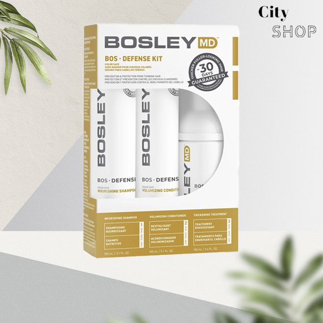BOSLEY | BosDefense Color Safe 30 Day Kit 150ml+150ml+100ml | HKTVmall ...