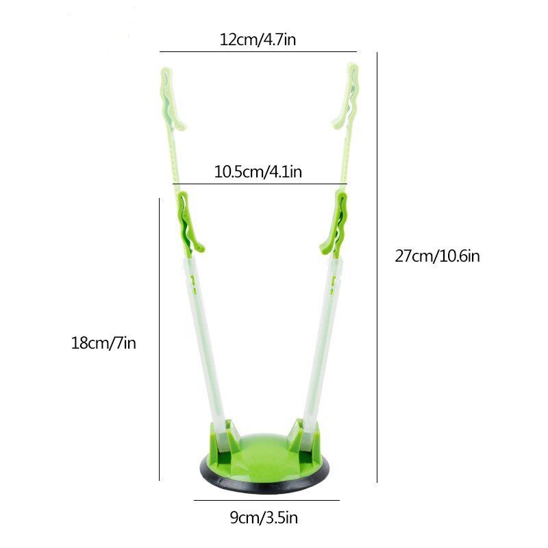 AKM | Adjustable Baggy Rack Stand Prop Plastic Open Hands-Free To Pour ...