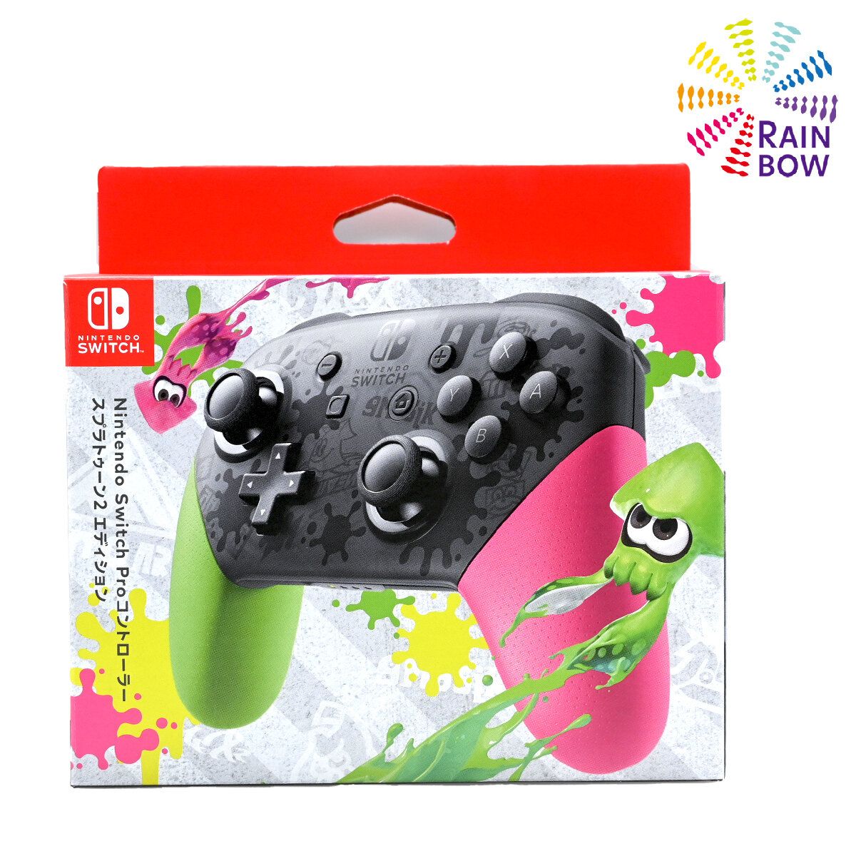 任天堂 | [香港行貨]漆彈大作戰2 特別版Switch Pro Controller NS 控制器 無線震動控制器 | HKTVmall 香港最大網購平台