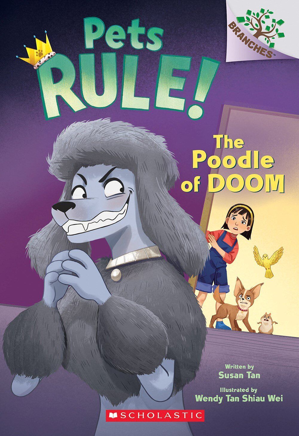 SCHOLASTIC | 小學英語讀物 PR-PETS RULE #2 THE POODLE OF DOOM | HKTVmall 香港最大網購平台