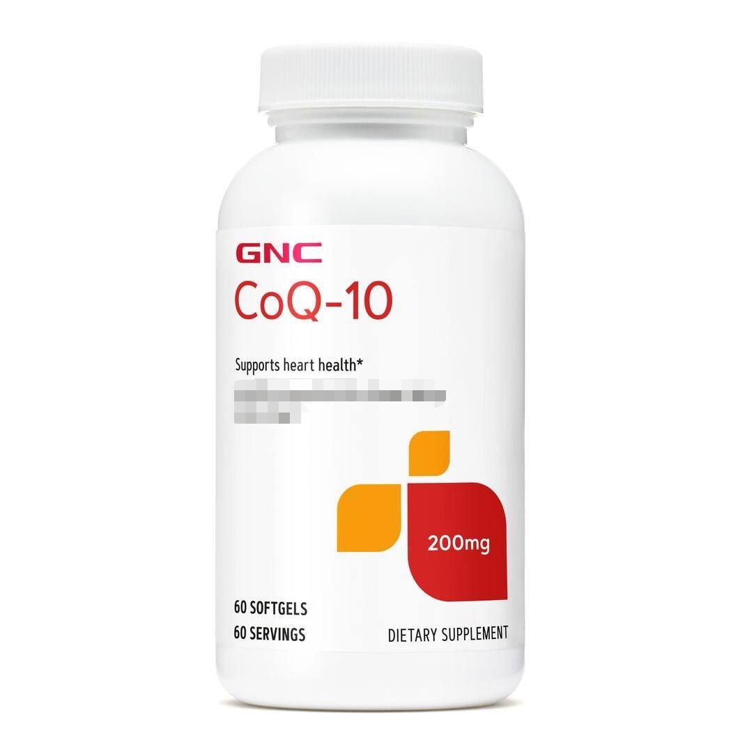 GNC | 天然輔酶Co Q10 200毫克60粒 保護心臟血管健康 平行進口 (參考效期:11/2025*) | HKTVmall 香港最大網購平台