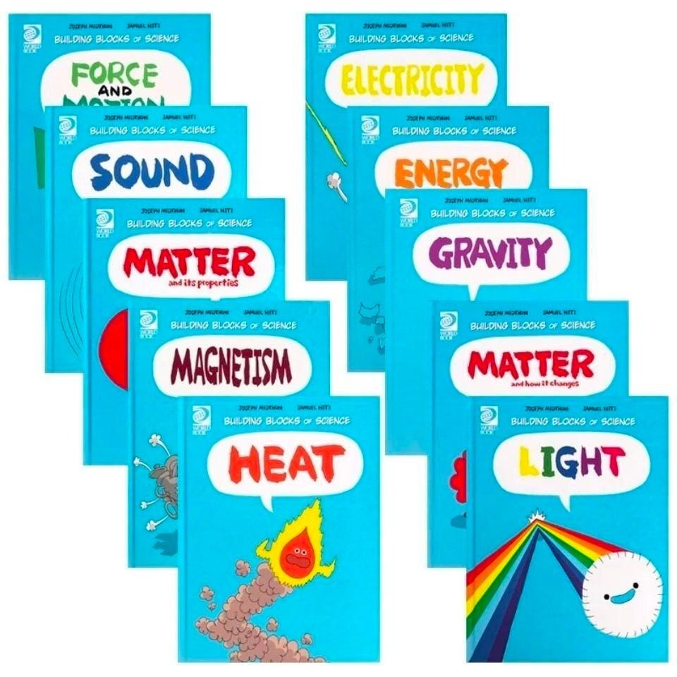 World Book | Building Blocks of Physical Science (10 Books) |Science Comics| Fun Physics ...