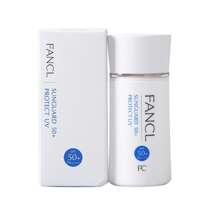 FANCL | FANCL Sunguard 50+ Protect UV 無添加 長效防曬露 SPF50+/PA++++ 60ml 平行進口 | HKTVmall 香港最大網購平台