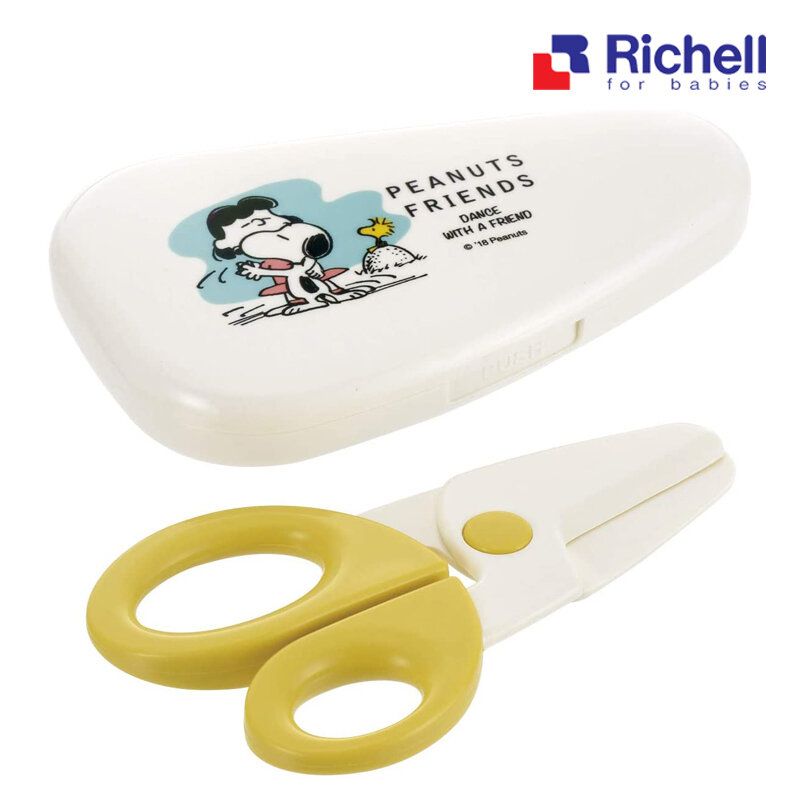 Richell | 日本Richell Snoopy 嬰兒/兒童食物/食品安全剪刀 [附盒子] [5個月或以上] | HKTVmall 香港最 ...