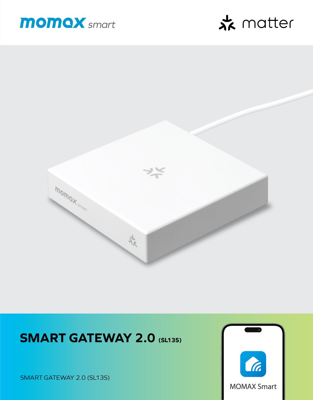 MOMAX | Smart Gateway 2.0 有線智能網關 SL13SW | HKTVmall 香港最大網購平台