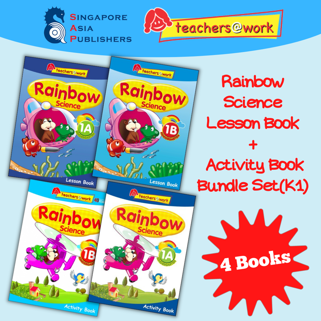 SAP | SAP Rainbow Science K1 (4 Books) | 尺碼 : 第一冊 | HKTVmall 香港最大網購平台