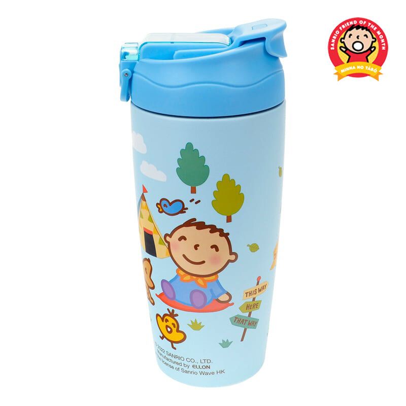 SANRIO | Minna No Tabo 530ml 兩用不鏽鋼保溫杯 | HKTVmall 香港最大網購平台