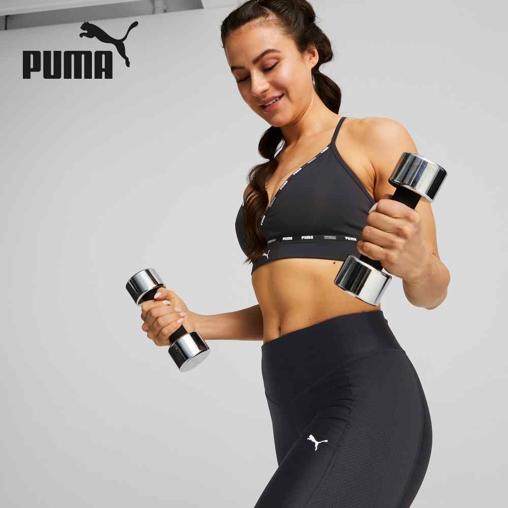 PUMA | Low Impact Puma Strong Strappy Bra 女子運動內衣 | 顏色 : 黑色(7231) | 尺碼 ...