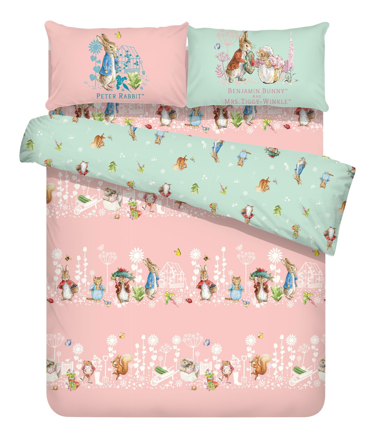 蓓莎 | 卡通系列 - Peter Rabbit Happy Garden Farm (雙人套裝 D48) | 尺碼 : 雙人 ...