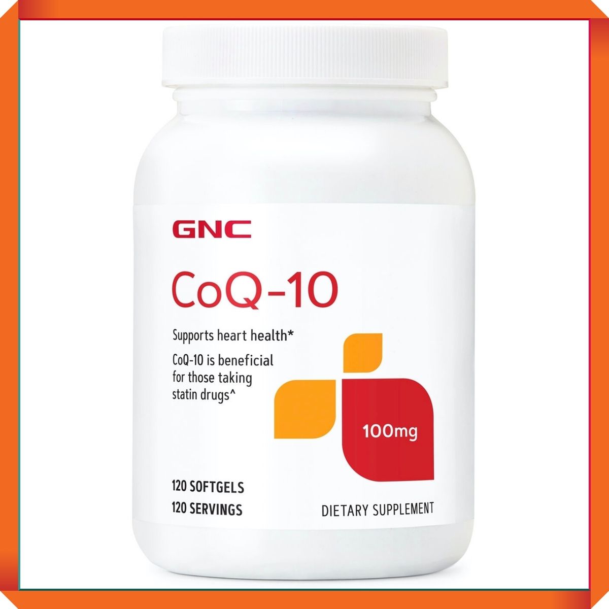 GNC | 天然輔酶Co Q10 100毫克120粒 保護心臟血管健康(參考效期: 02/2026*) | HKTVmall 香港最大網購平台
