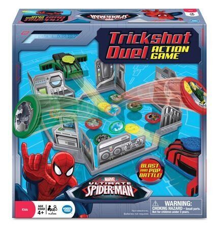 MARVEL | Marvel 【Ultimate Spidman】Trickshot Duel｜蜘蛛俠桌遊｜兒童集中力｜兒童英語啓蒙 ...