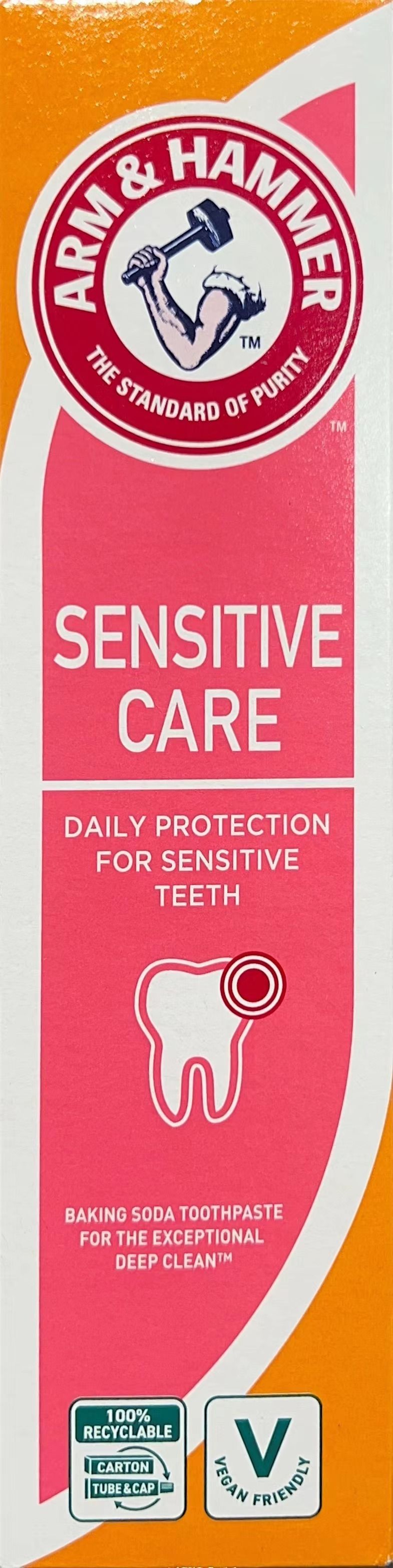 ARM & HAMMER | ARM & HAMMER - Sensitive Care Toothpaste (125g ...