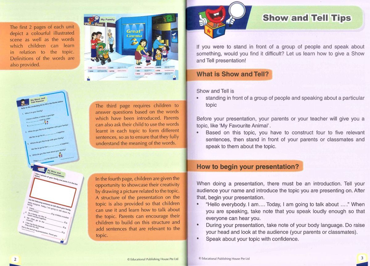 教育出版社 | Show And Tell K1 | HKTVmall 香港最大網購平台