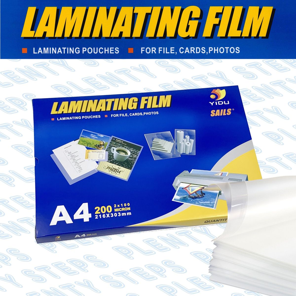 多致紙品 | A4 防靜電光身過膠片, 100mic, 216 x 303 mm (100張裝) | HKTVmall 香港最大網購平台