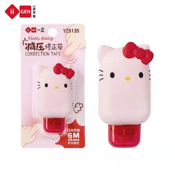 DDS | 塗改帶-Hello Kitty 日本帶芯6m 減壓改錯帶 Correction Tape (紅色)（單個）#DDS | HKTVmall 香港最大網購平台