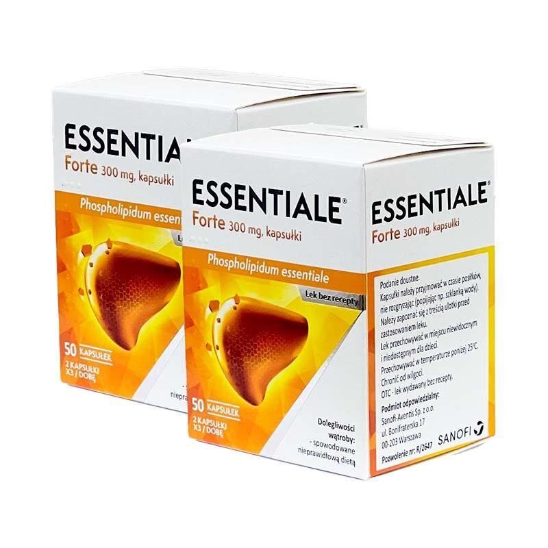 健肝素 | Essentiale Forte 50粒盒裝 平行進口 兩盒 | HKTVmall 香港最大網購平台