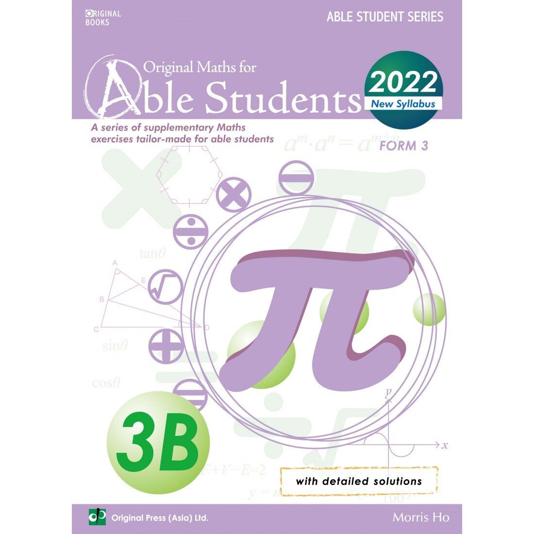 Original Press (Asia) Ltd. | Original Maths for Able Students 3B ...